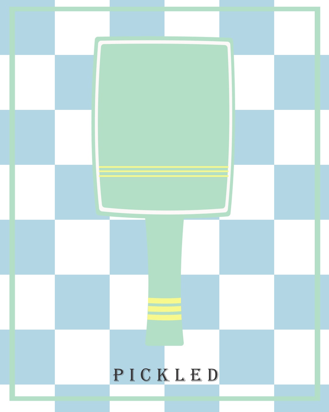 Retro Pickleball Poster for Pickleball Lovers - Etsy