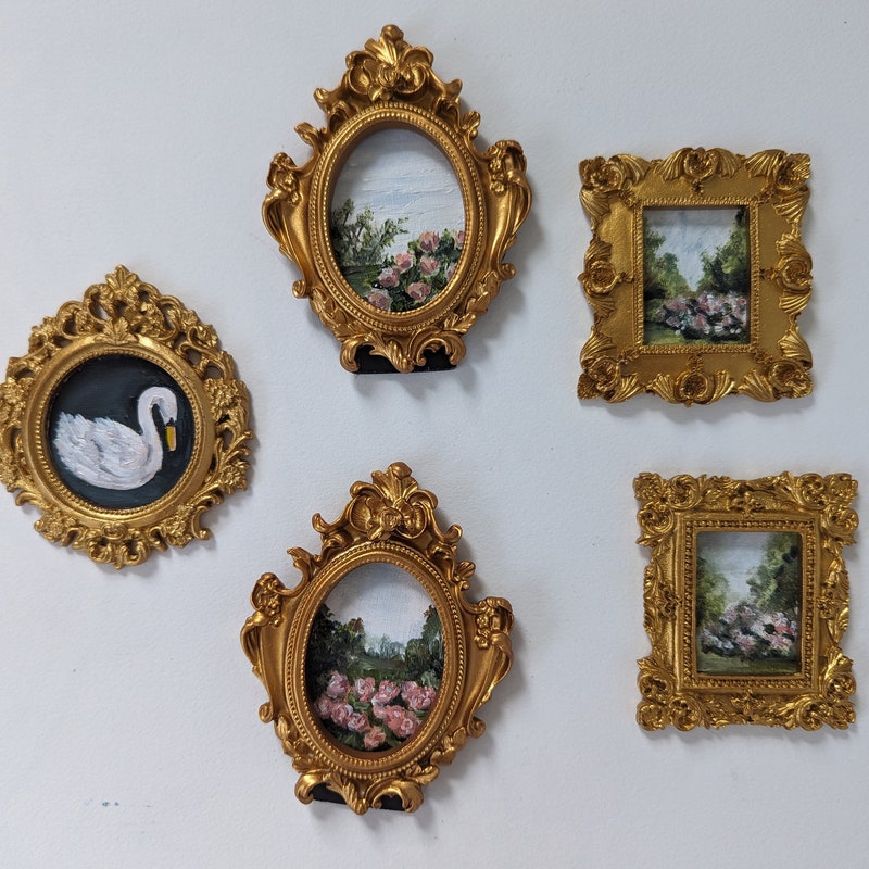 Miniature Framed Art - Etsy