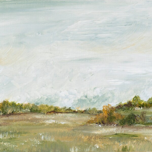 Countryside Painting - Etsy