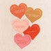 Printable Valentines Hearts and Coupons, DIY Love Tokens, DIY ...
