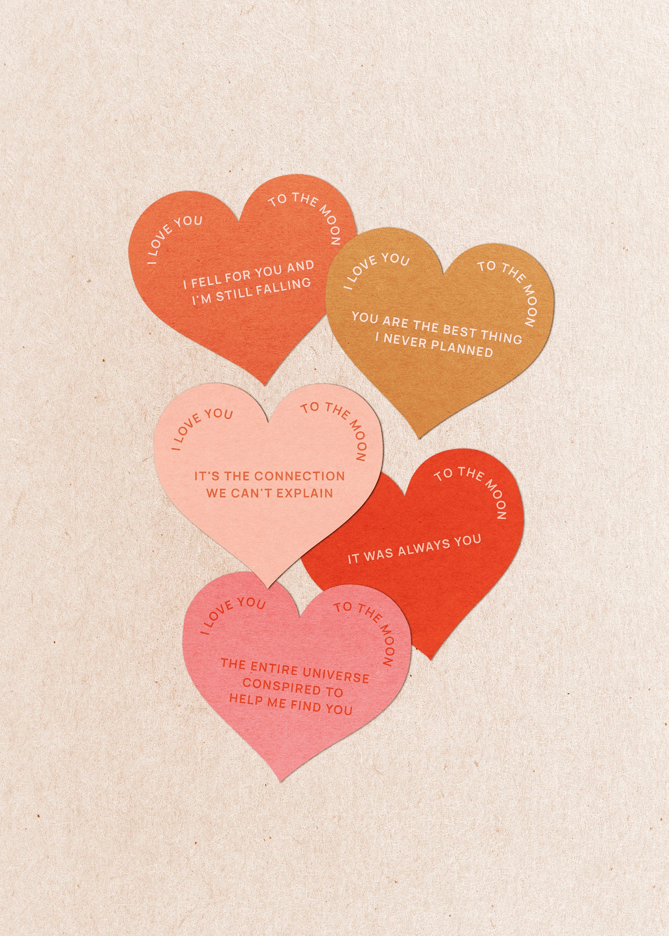 Printable Valentines Hearts and Coupons, DIY Love Tokens, DIY ...