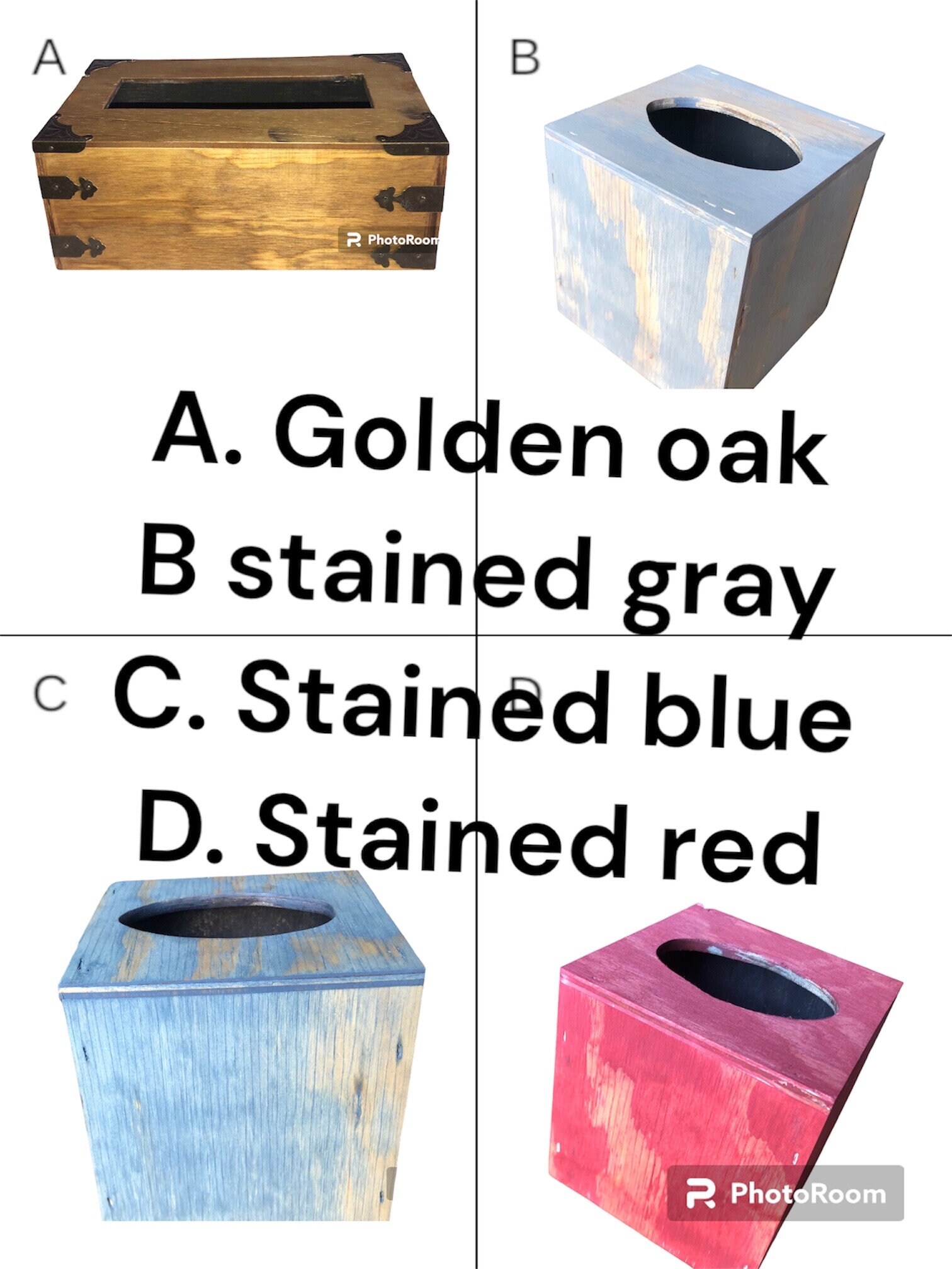 Rustic Wooden Tissue Box Cover Hand Crafted Western Style Modern Rustic ...