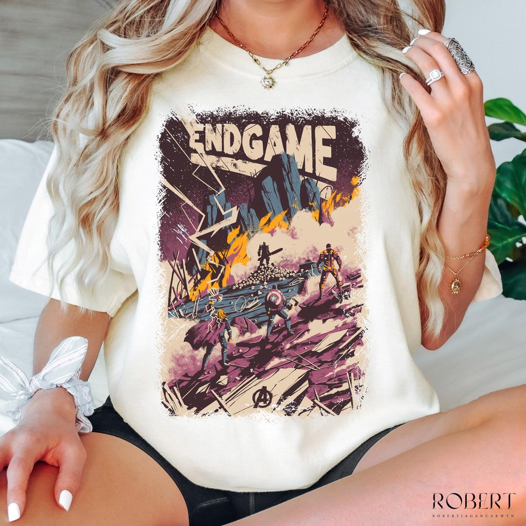 Vintage Marvel Avengers Shirt, Avengers End Game Shirts, Marvel ...