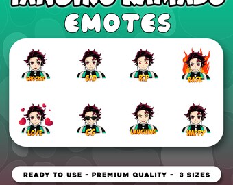 Chibi Naruto Emotes Bundle Set 18 Sizes for Twitch in 6 Different ...