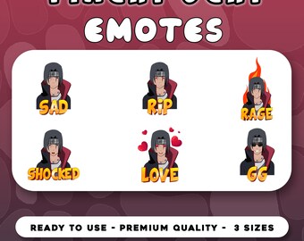 Glitch Emotes Theme Bundle Set 18 Sizes for Twitch in 6 Different ...