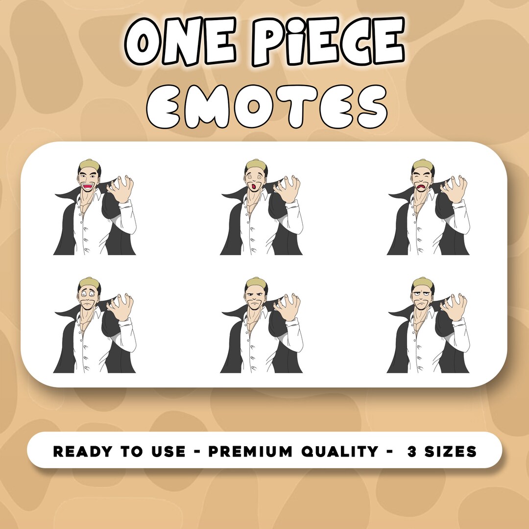 Man Emotes Theme Bundle Set 18 Sizes for Twitch in 6 Different ...