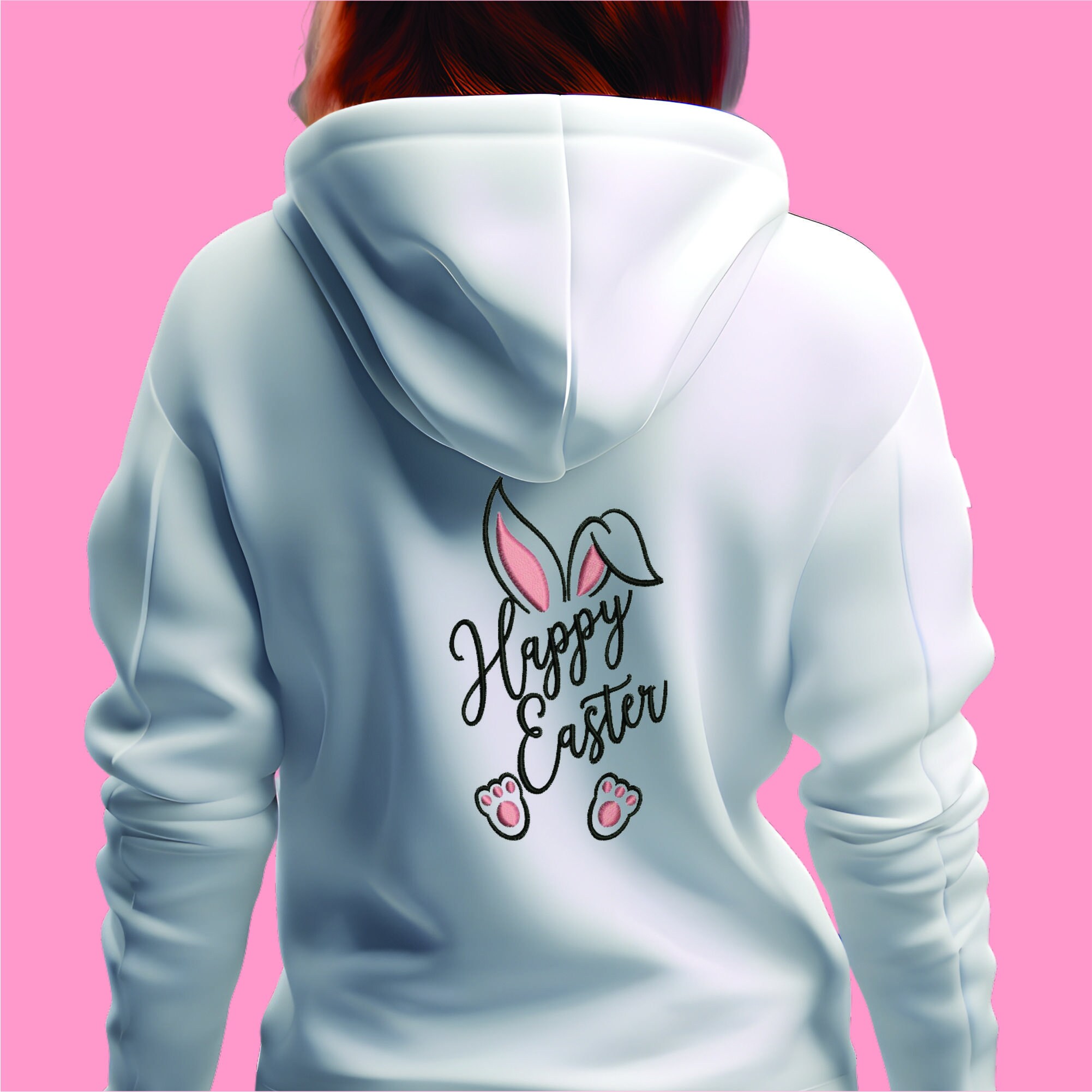 Bunny Embroidery Design, Bunny Applique Embroidery File Machine ...