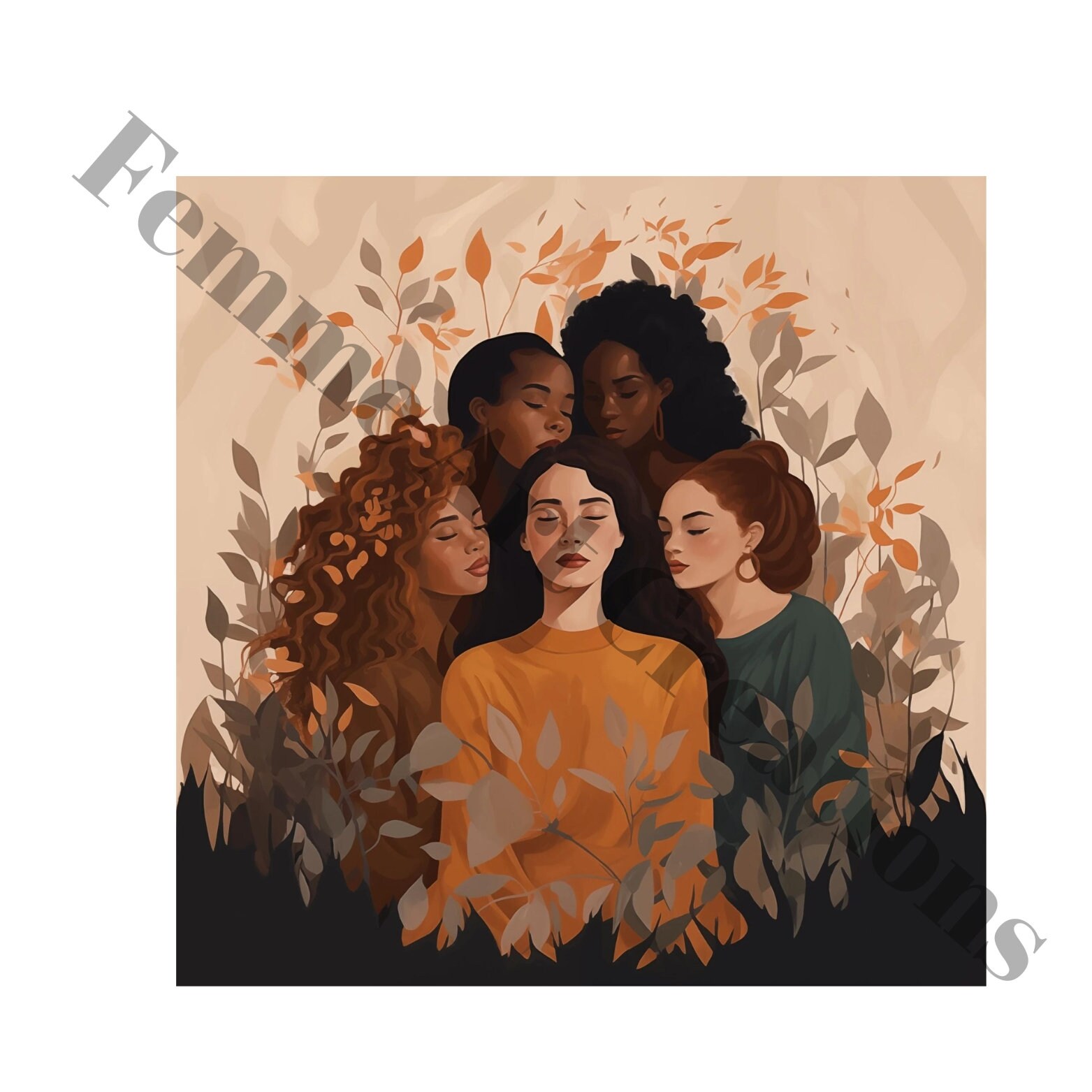 10 Women Empowerment Art Print Feminist Art Wall Decor Women