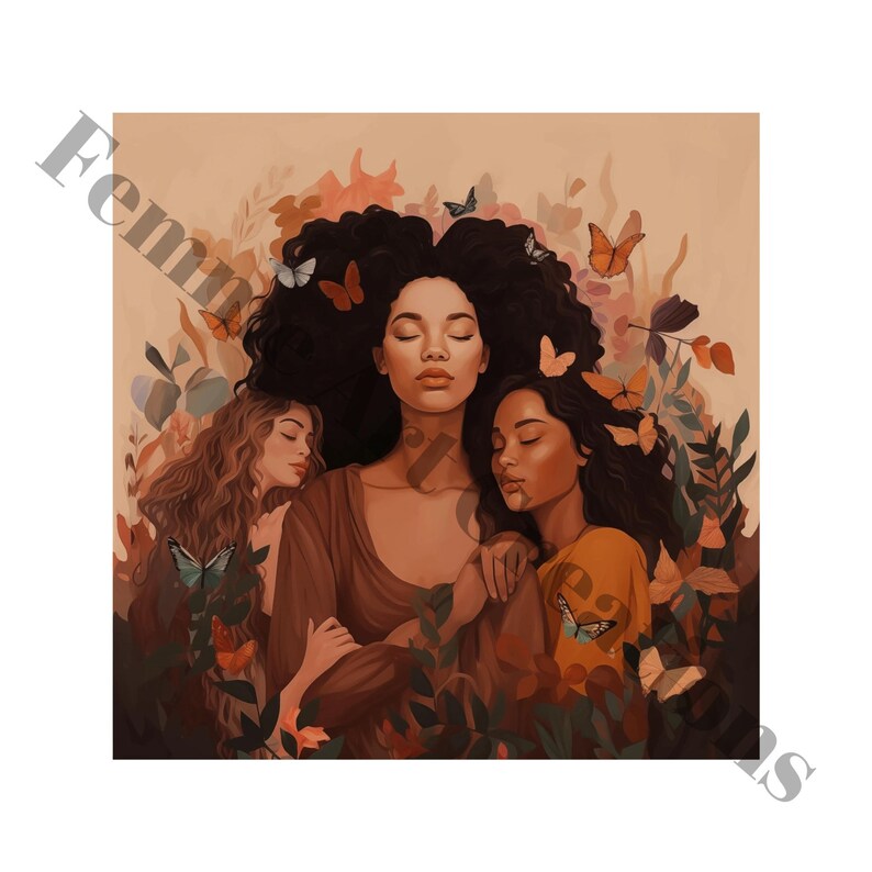 10 Women Empowerment Art Print Feminist Art Wall Decor Women