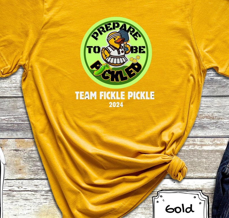 Customizable Pickleball Female T-shirt, Rubber Duck Pickleball, Pickle ...