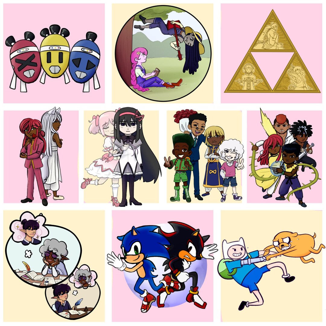 2.5" Keychains | OC, Anime, Cartoon - Etsy