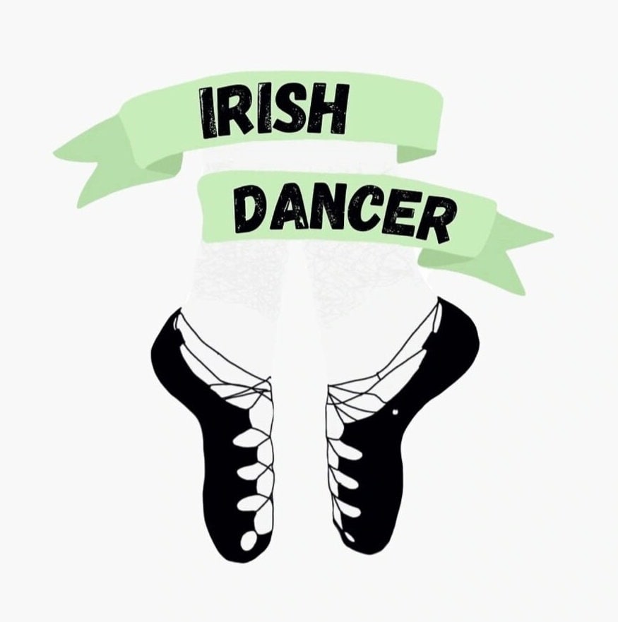 Irish Dancer Sticker - Etsy