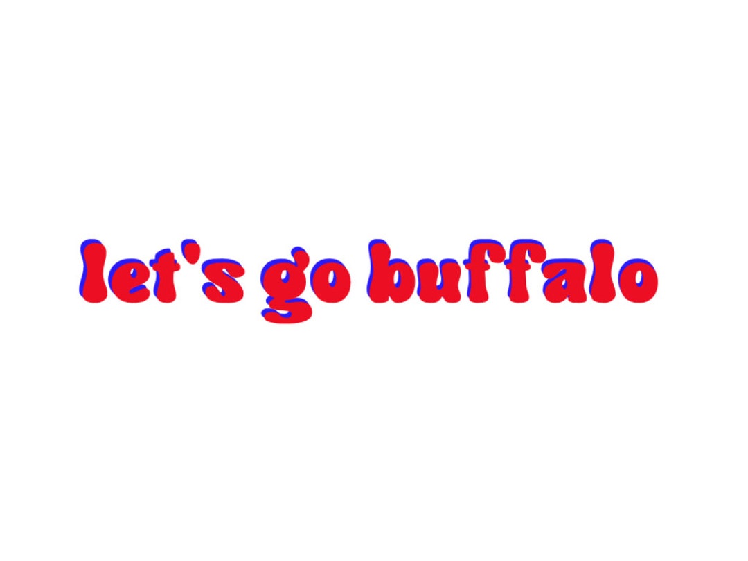 Buffalo Bills Chant Sticker - Etsy