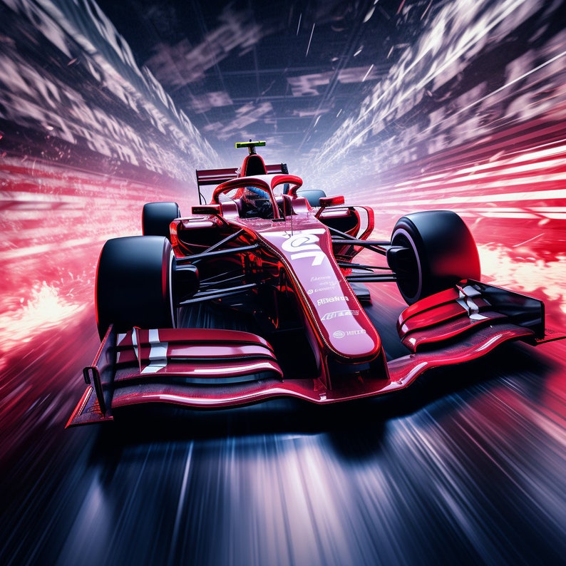 Formula 1 Digital Print - Etsy