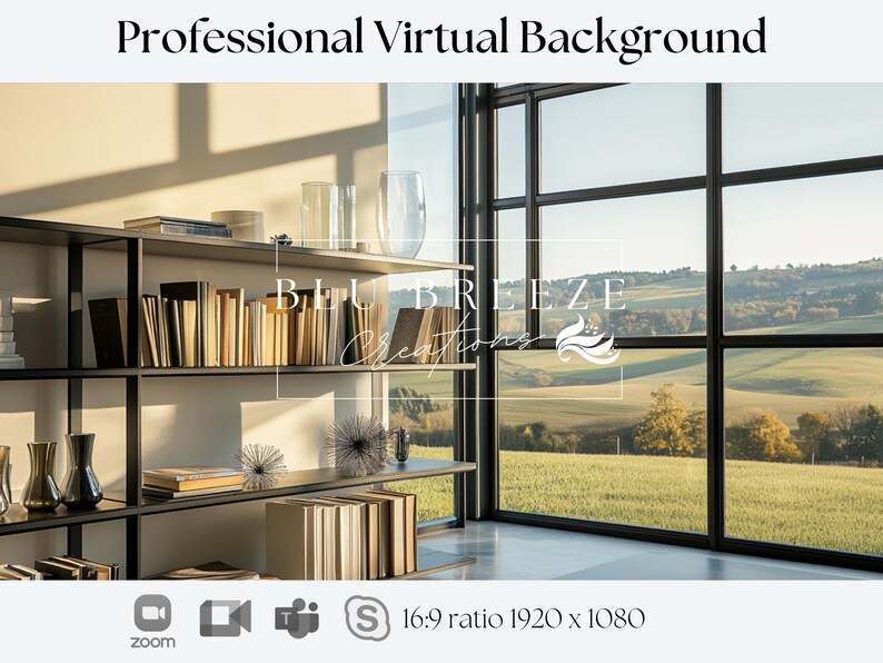 Country Themed Video Call Backdrops for Zoom Teams Facebook Webex Skype ...