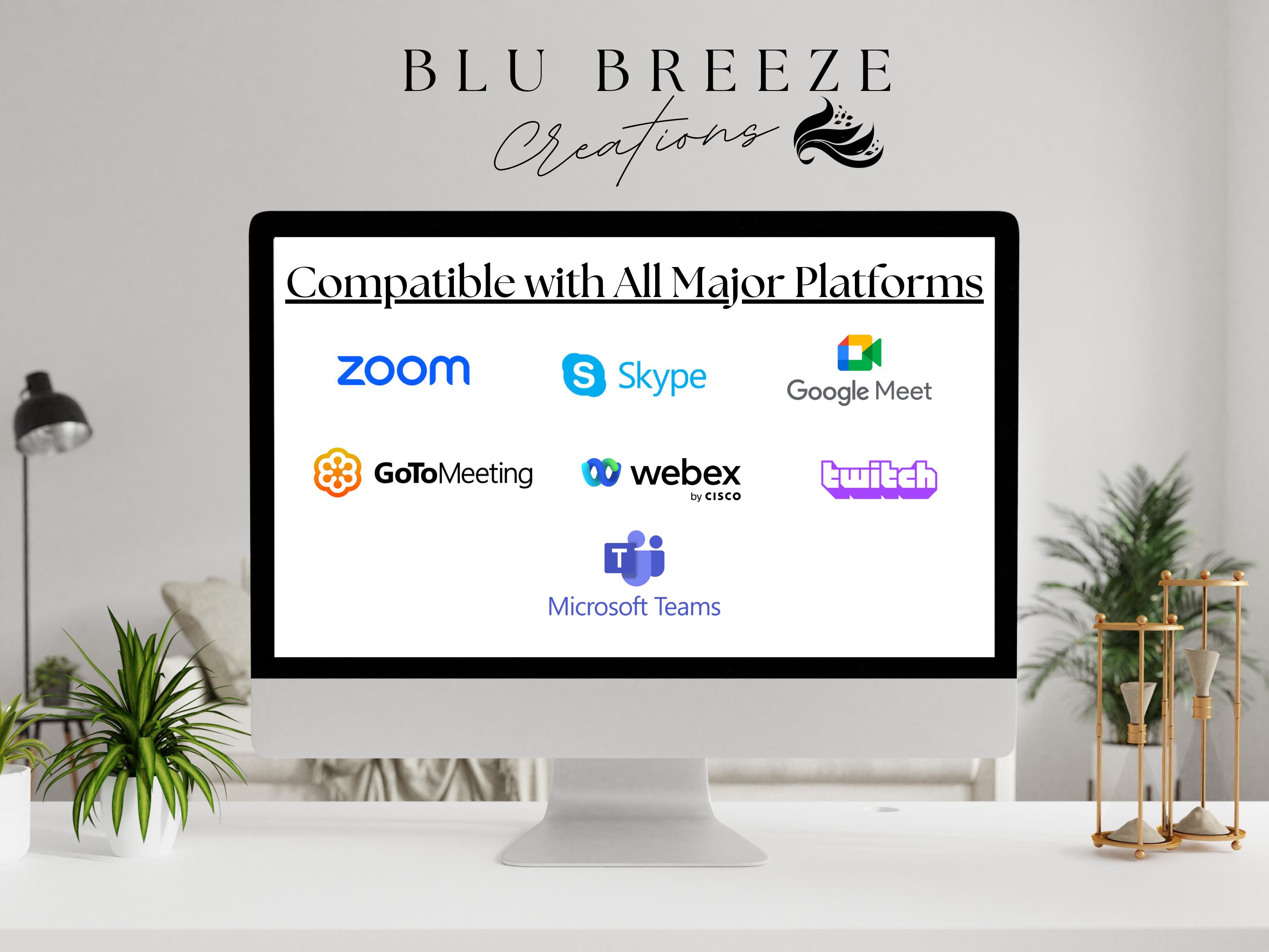 Fall Virtual Background Compatible With Zoom, Teams, Webex, Skype ...