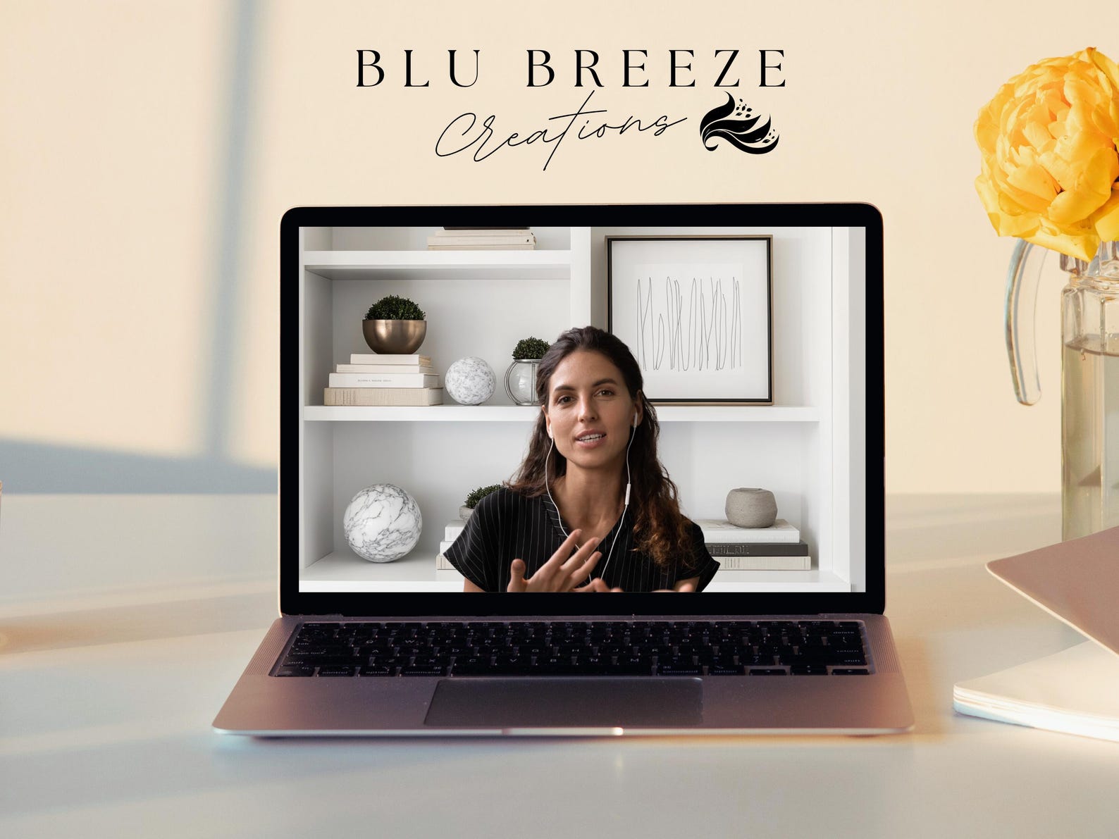 Simple Clean Zoom Background | Virtual Background for Zoom, Google Meet ...