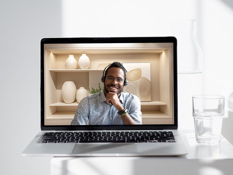 Zoom Simple Clean Background | Virtual Background for Zoom, Google Meet ...