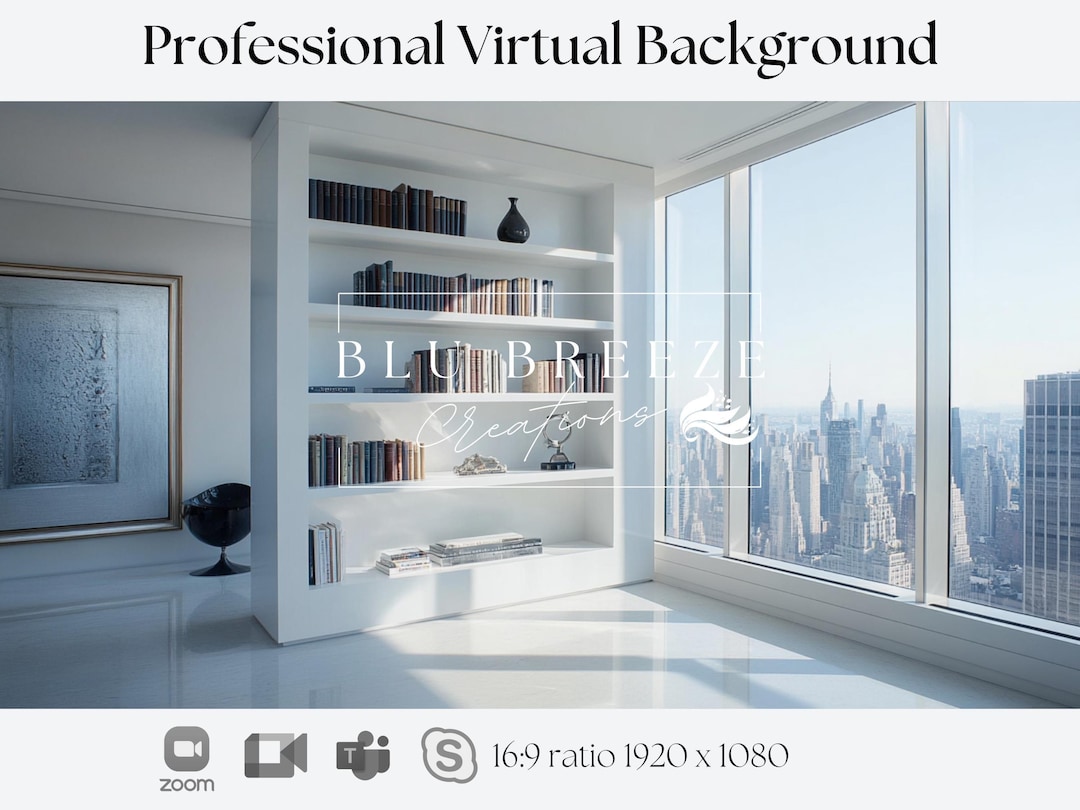 City Background for Zoom, Teams, Skype, and Google Meet | Backdrop for ...