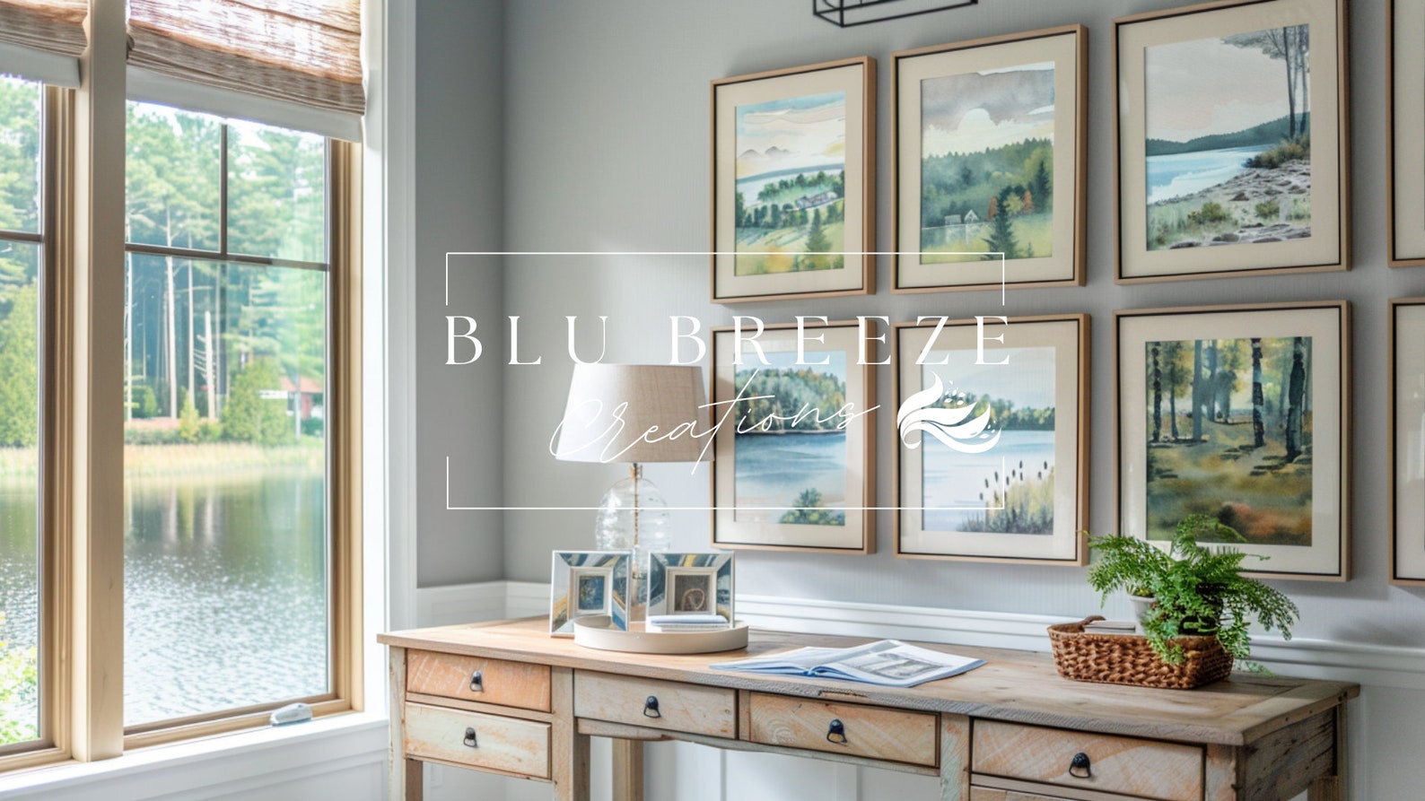 Lake House Virtual Background Compatible With Zoom, Teams, Facebook ...