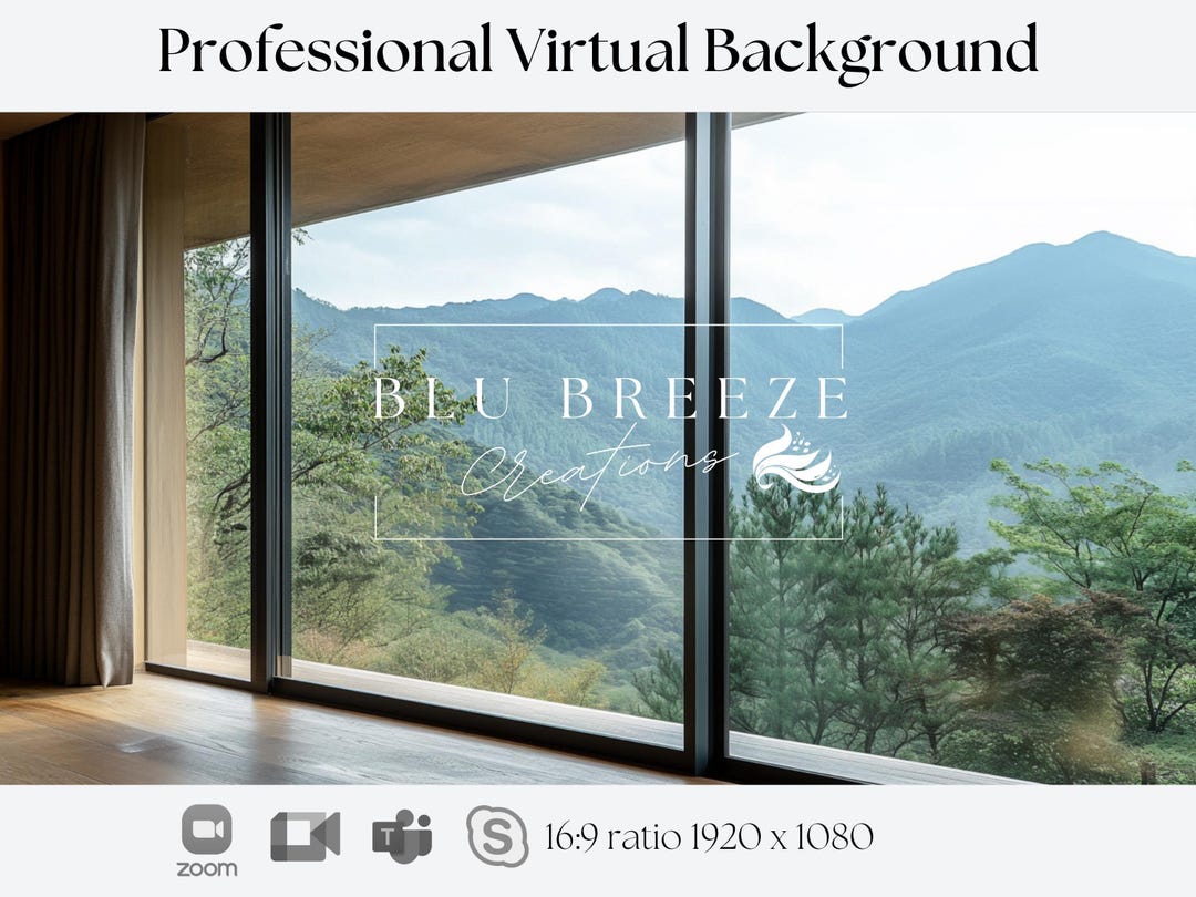 Professional Country Virtual Backgrounds for Zoom (digital Download ...