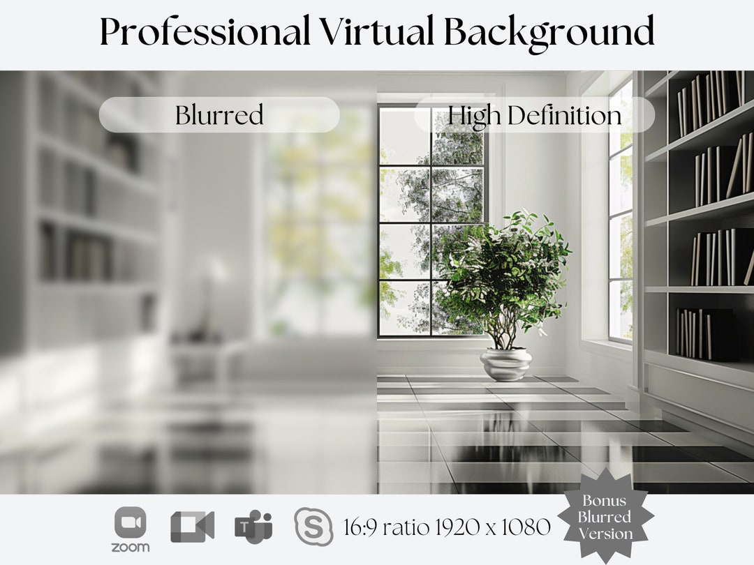 Personalize Your Virtual Call Compatible With Zoom, Teams, Facebook ...