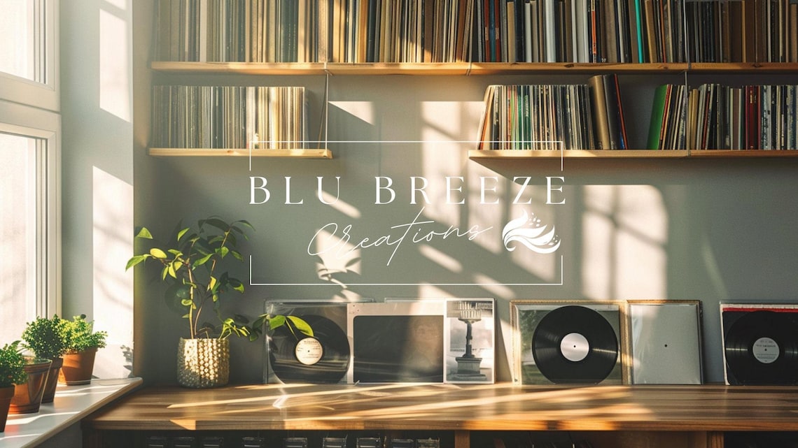 Vinyl Record Virtual Background | Compatible With Zoom, Teams, Webex ...