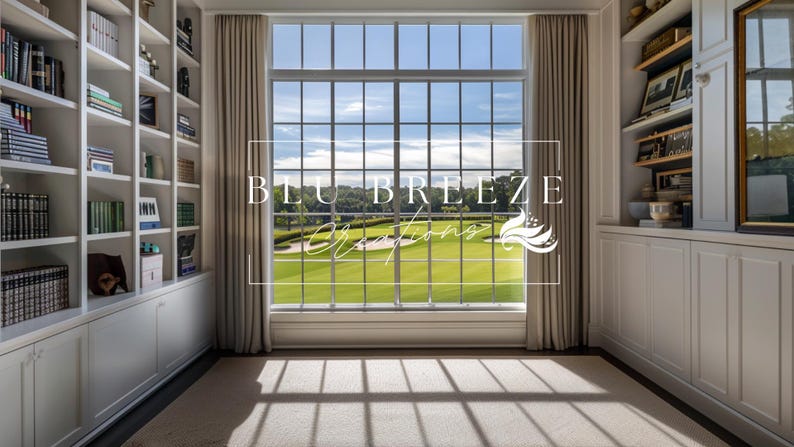 Golf Course Office Background | Compatible With Zoom, Teams, Webex ...