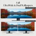 Fall Desktop Wallpaper for Ultrawide and Dual Monitors 32x9 and 16x9 ...