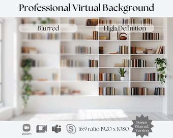 Virtual Background Compatible With Zoom, Teams, Facebook, Webex, Skype ...