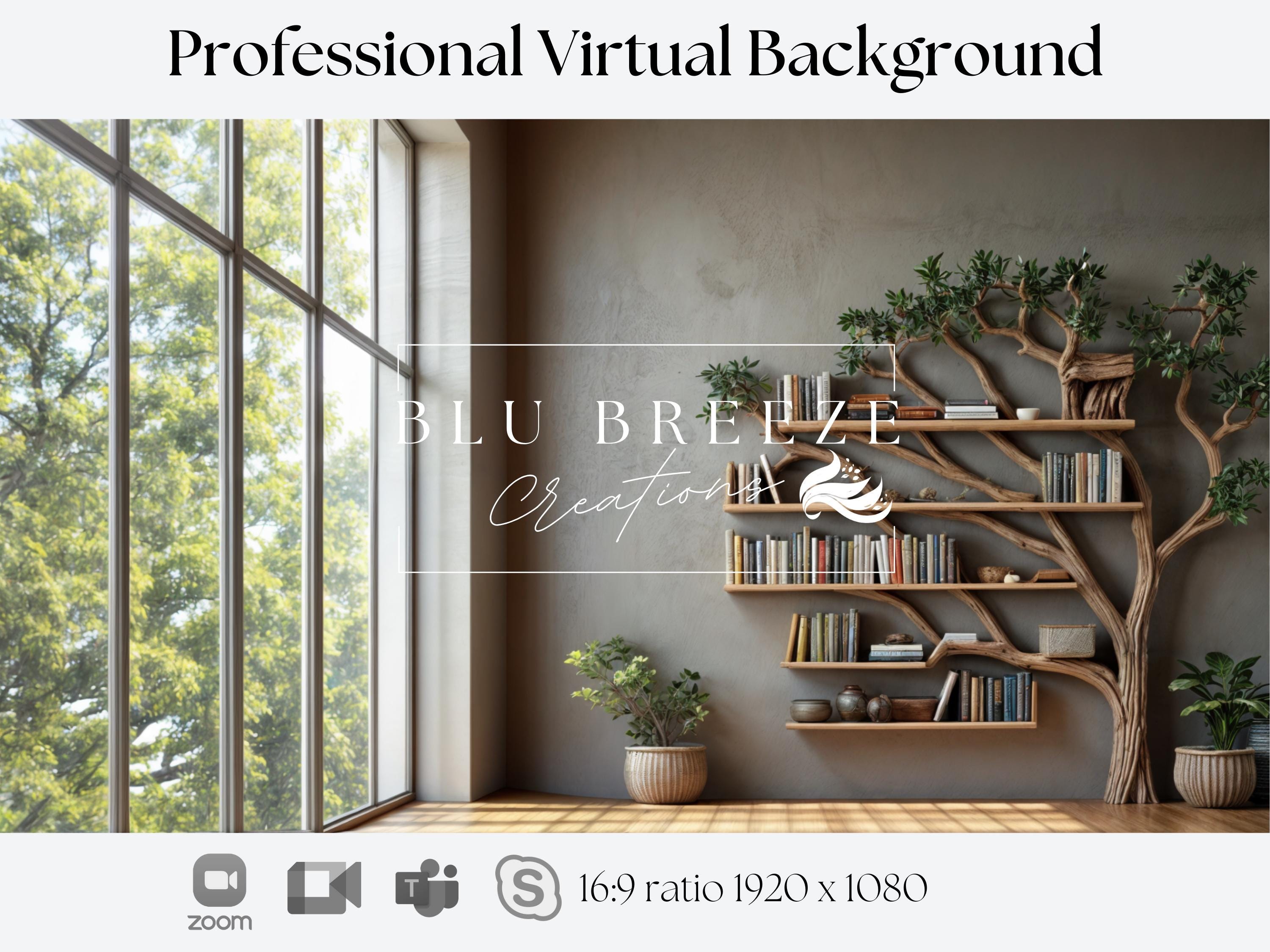 Peaceful Zoom Background With Plants | Teams Webex Skype Google Meet ...