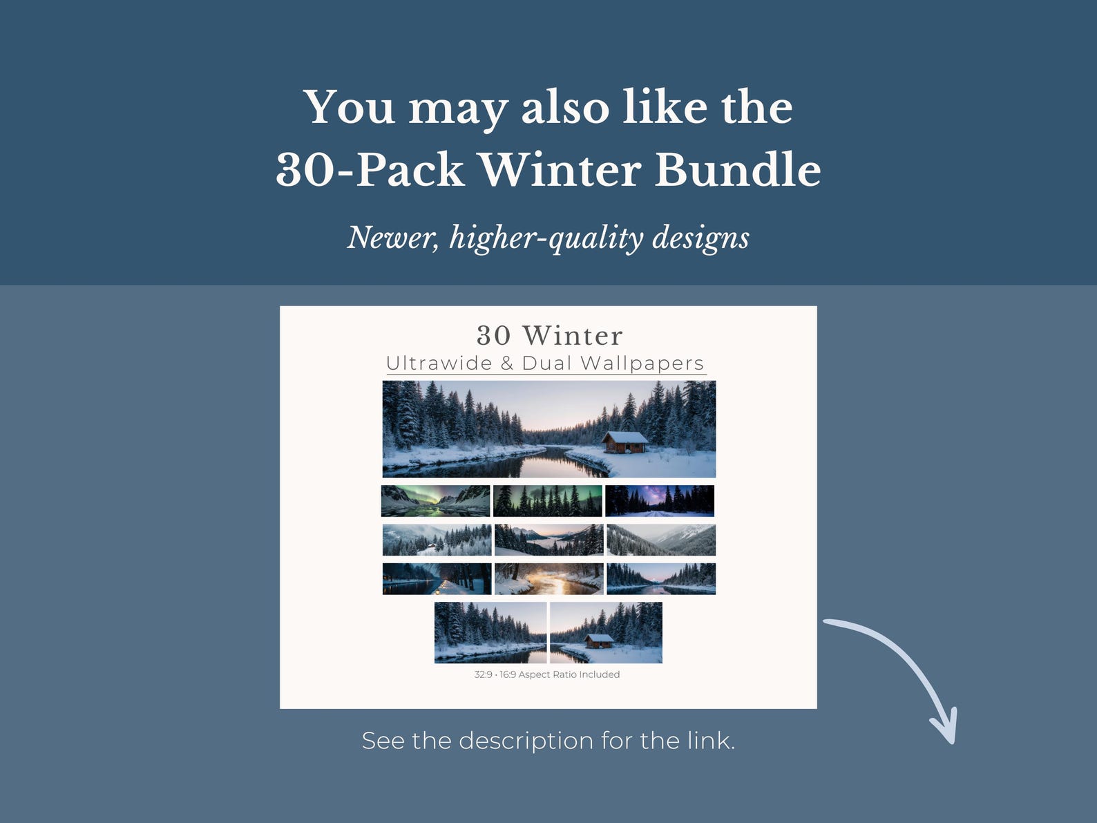 Winter Sunset Ultrawide Dual Monitor Wallpaper High-resolution Snowy ...