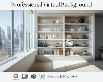 City Background for Zoom, Teams, Skype, and Google Meet | Backdrop for ...