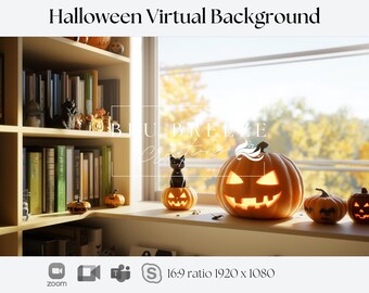 Fall Virtual Background Compatible With Zoom, Teams, Webex, Skype ...