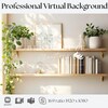 Zoom Virtual Backgrounds, Wood Design, Spacious Zoom Meeting Backdrops ...
