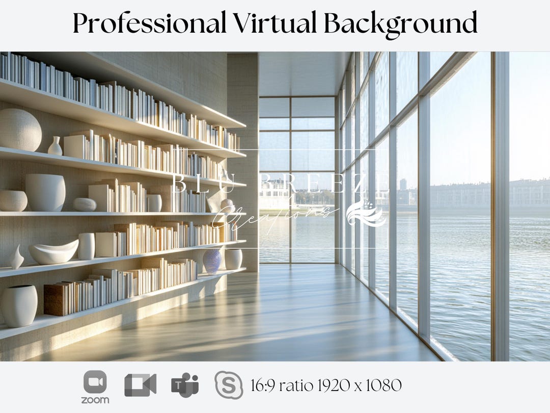 Lake House Virtual Background | Compatible With Zoom, Teams, Webex ...