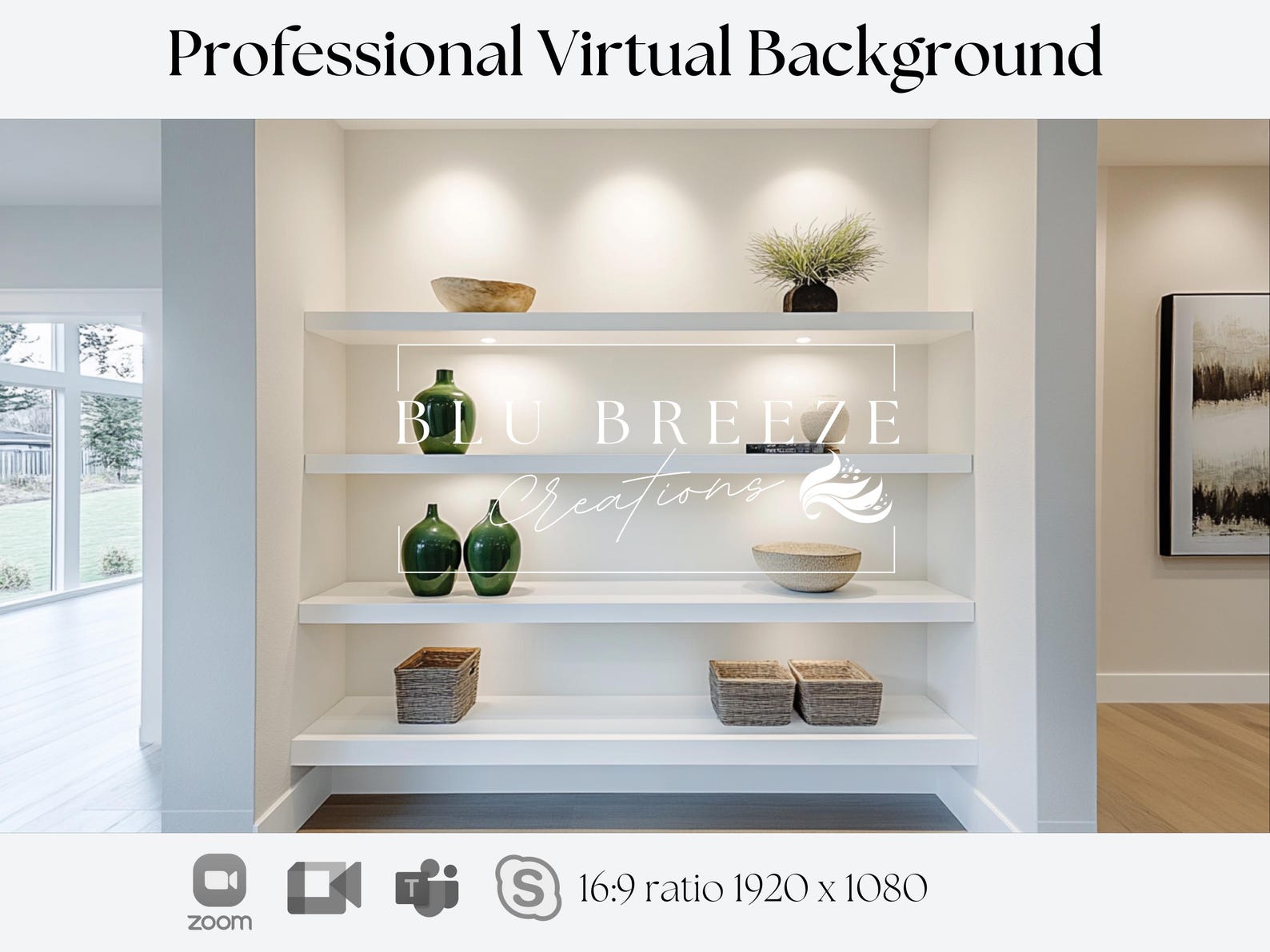 Zoom Background Virtual Background for Zoom, Google Meet, Microsoft ...