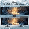 Snowy Desktop Backgrounds for Windows and Mac Winter-themed Ultrawide ...
