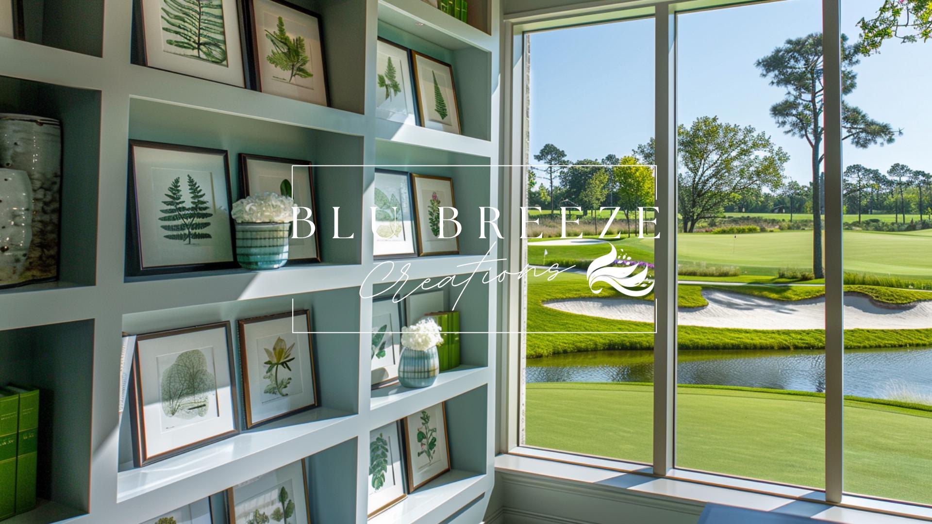 Golf Course Office Background Compatible With Zoom, Teams, Webex, Skype ...