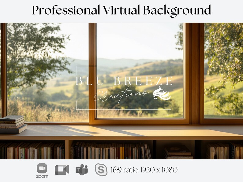 Country Video Call Backgrounds for Zoom Facebook Webex Skype Google ...