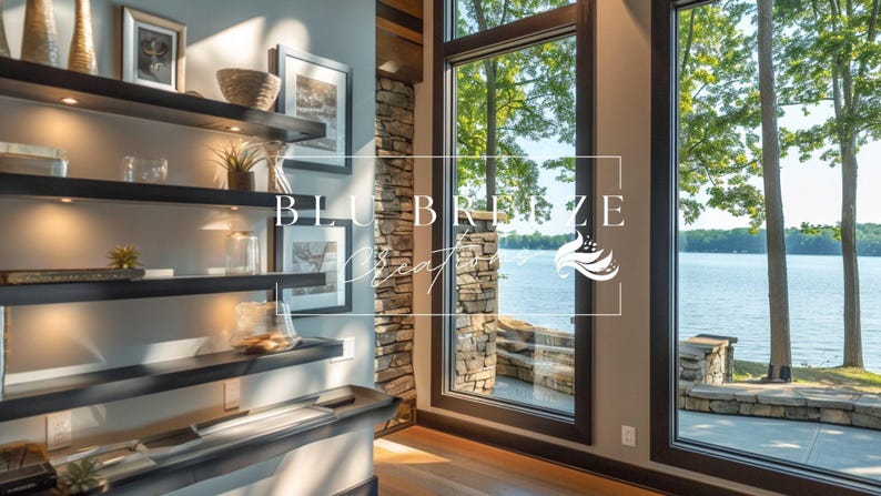 Lake House Virtual Background | Compatible With Zoom, Teams, Webex ...