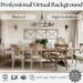 Dining Room Virtual Background for Zoom Teams Facebook Webex Skype and ...