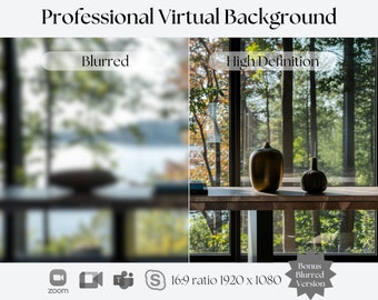 Lake House Virtual Background Compatible With Zoom, Teams, Webex, Skype ...