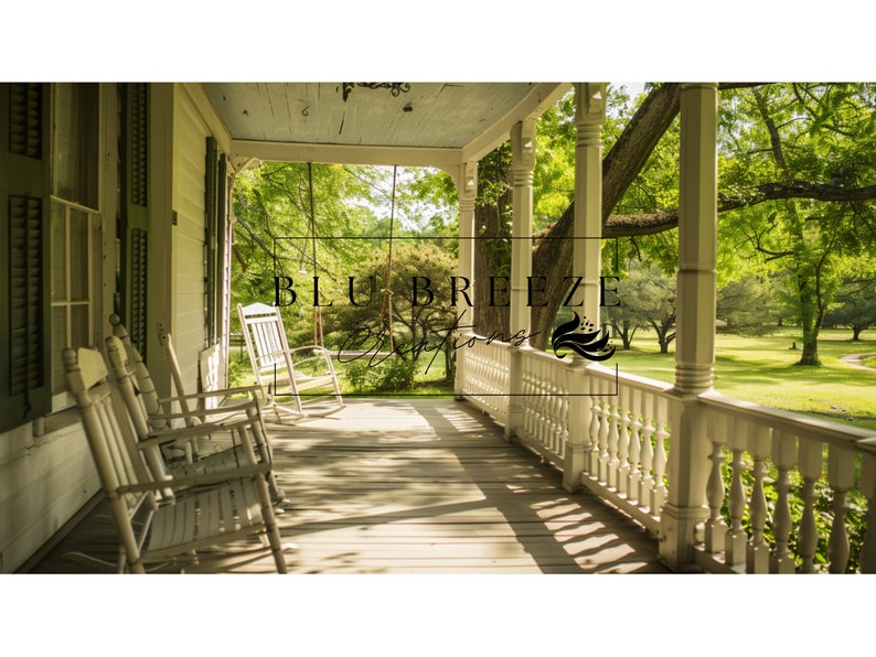 Virtual Farmhouse Porch Background for Zoom Teams Facebook Webex Skype ...