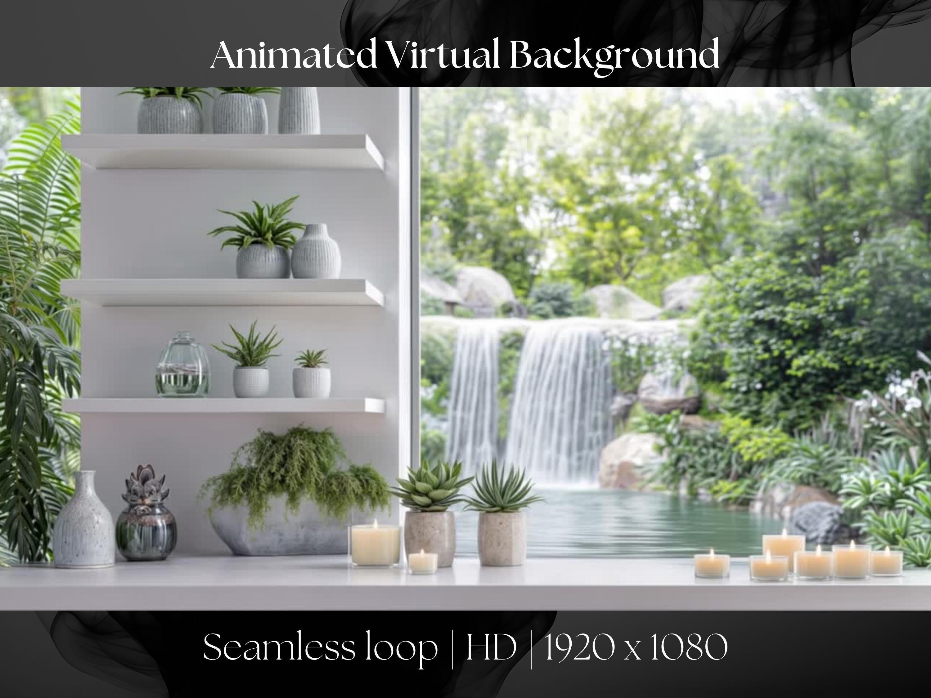5 Calm Nature Animated Virtual Backgrounds for Zoom, Google Meet ...