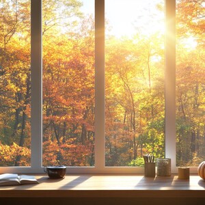 Fall Virtual Background | Compatible With Zoom, Teams, Webex, Skype ...