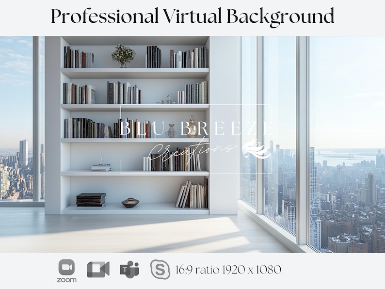 City Background for Zoom, Teams, Skype, and Google Meet | Backdrop for ...