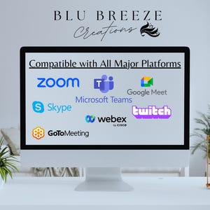 Virtual Background for Zoom Teams Webex Skype Google Meet | Plants and ...