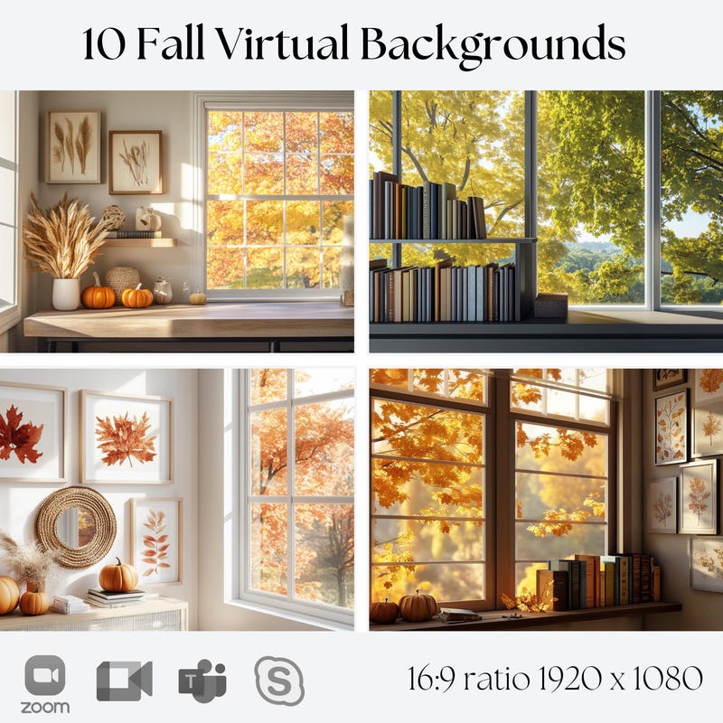 Autumn Teams Background - Etsy