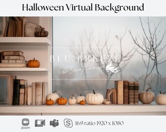 Fall Virtual Background Compatible With Zoom, Teams, Webex, Skype ...